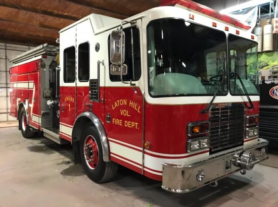 Laton Hill VFD Trusts Command Fire Apparatus with Purchase and Delivery