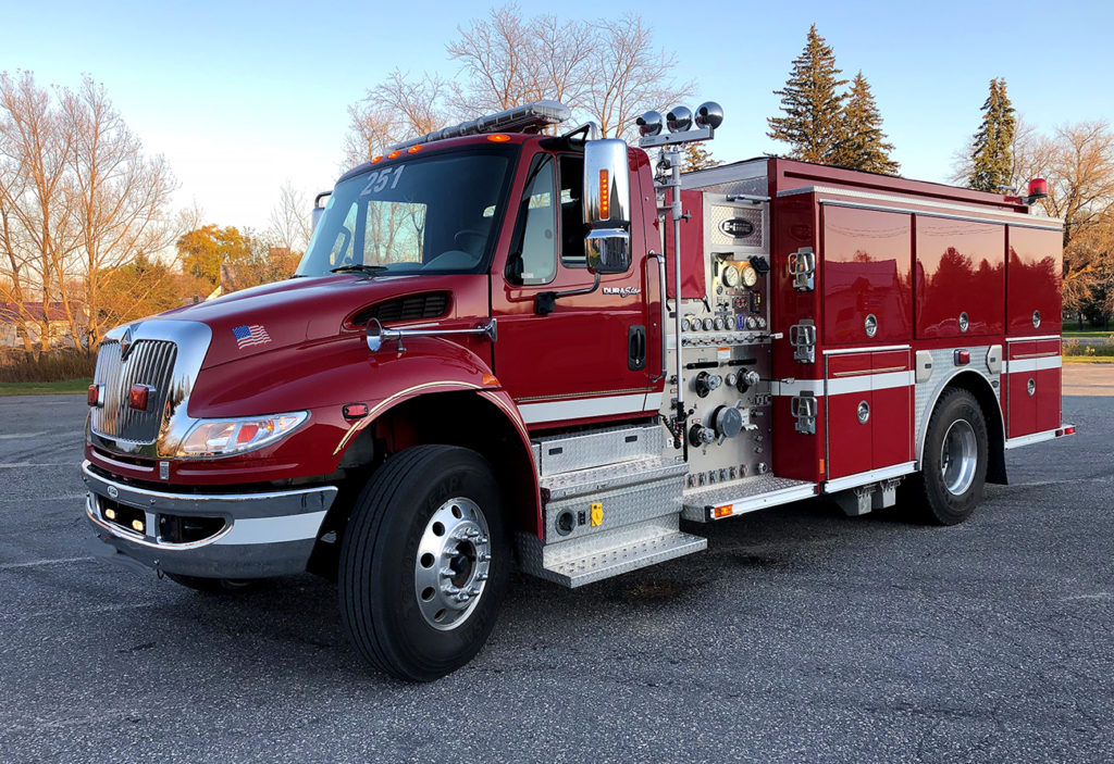 Sold sold sold 2011 International/E-One 1250/1000 Rural Pumper ...