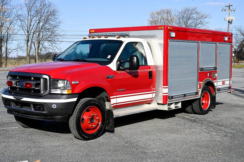SOLD SOLD SOLD2004 Ford Pierce 4X4 Light Rescue / Utility Truck ...