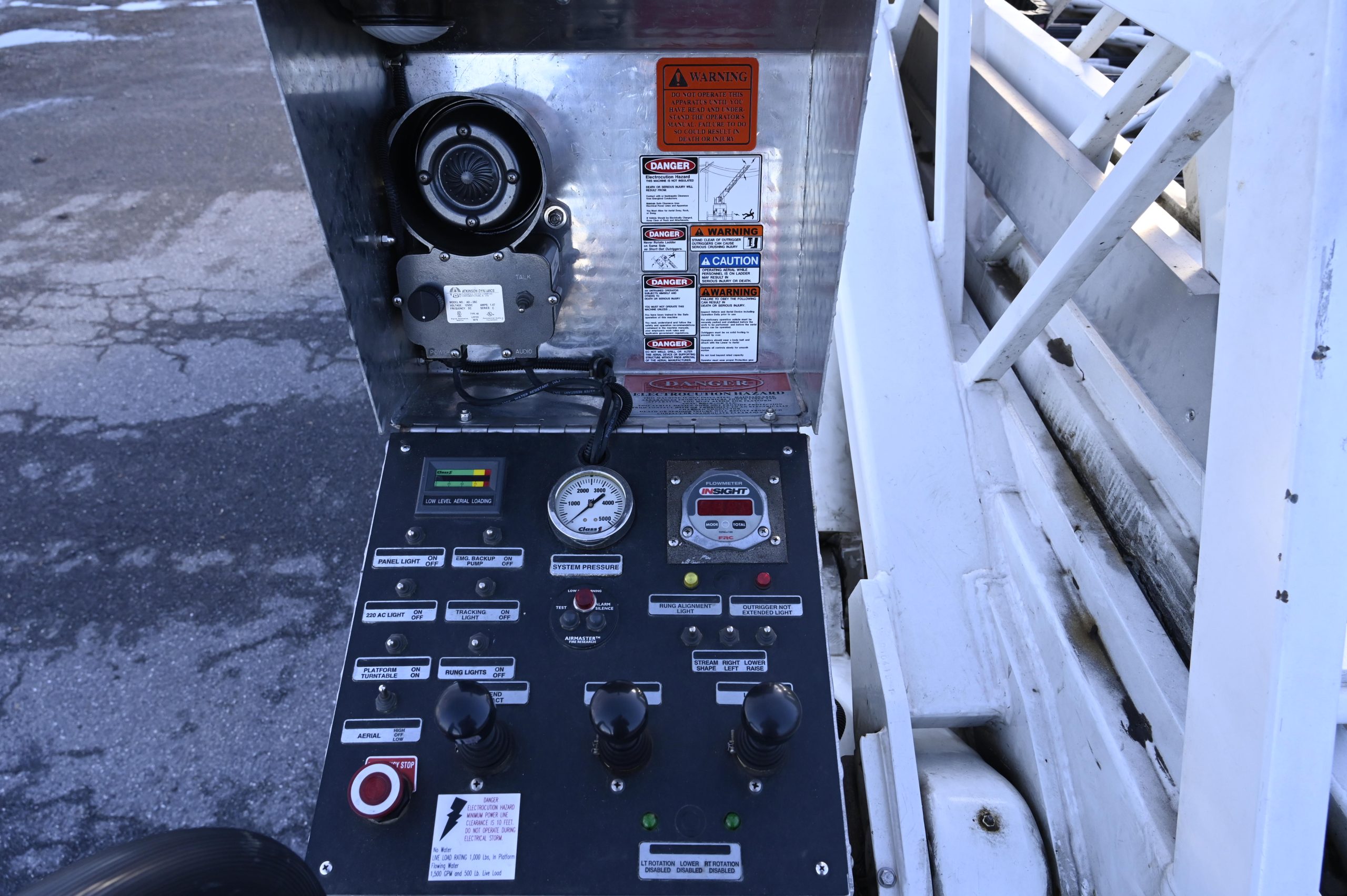 SOLD SOLD SOLD 2002 HME 110' Aerial Platform Quint - Command Fire ...