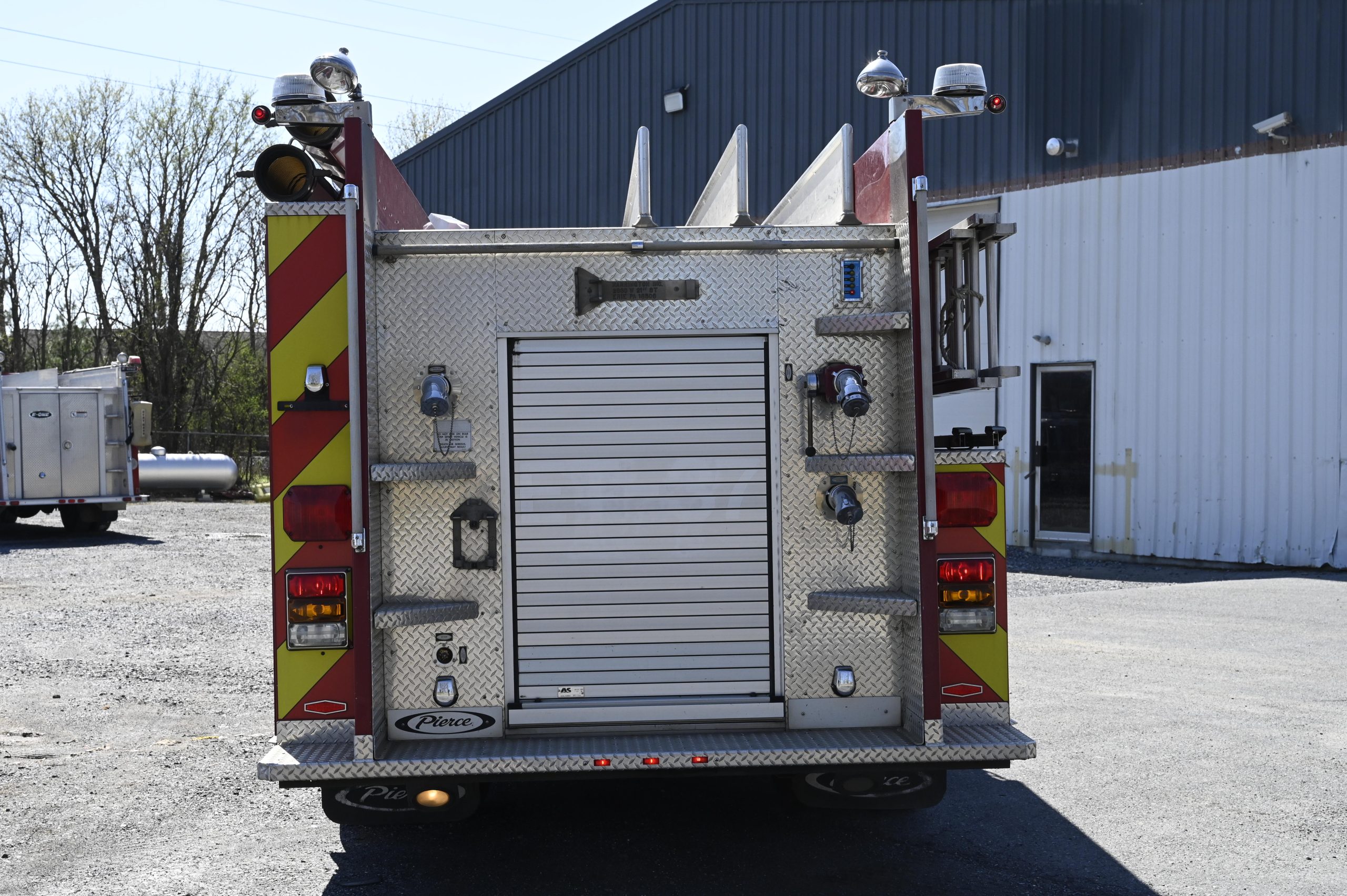 SOLD SOLD SOLD 2002 Pierce 1250/1000 Rural Pumper with rear dump ...