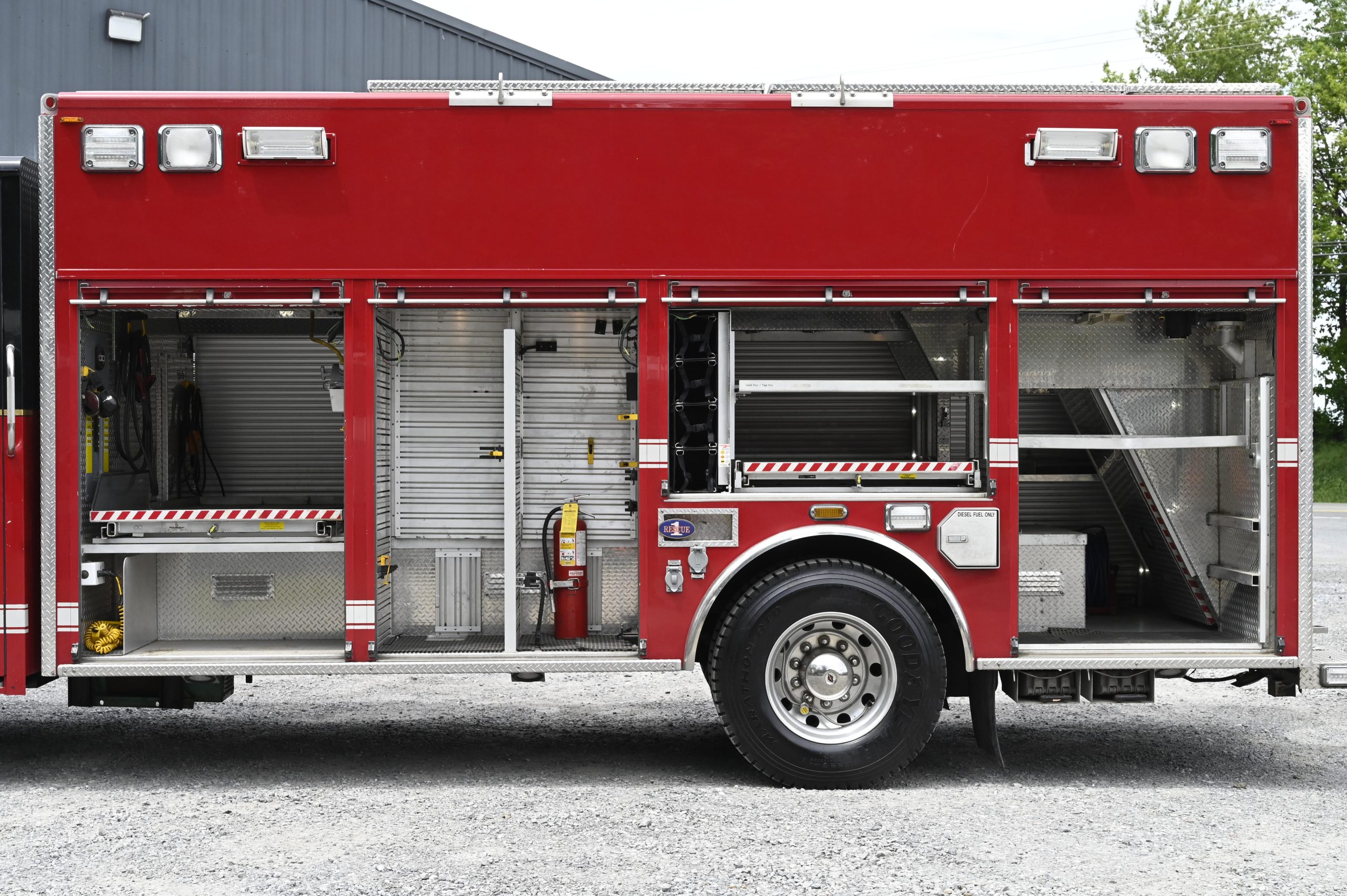 SOLD SOLD SOLD 2008 Spartan Rescue 1 Walk Around Rescue with light ...